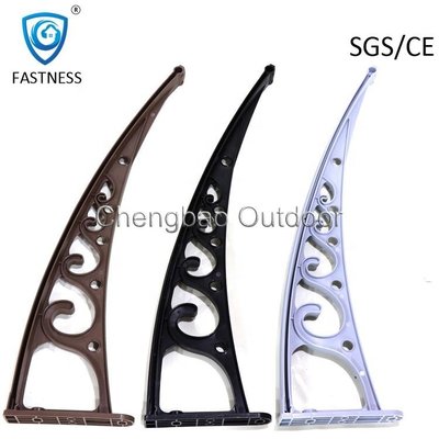 Latest Design PC Solid Board awning Bracket for Air-condition Awning