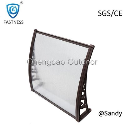 New Design Waterproof PC Hollow Sheet Sunshade Awning For Outdoor