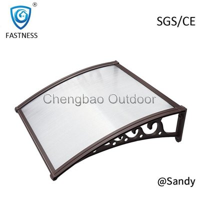 New Design Waterproof PC Hollow Sheet Sunshade Awning For Outdoor