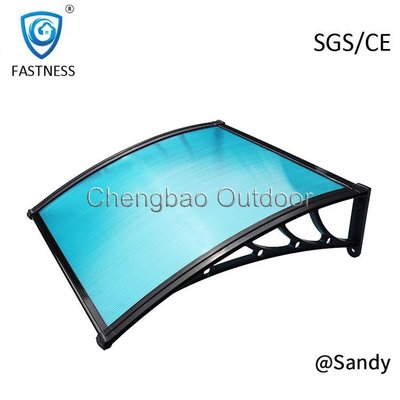 UV Protection Clear Polycarbonate Hollow Board Canopy for Door Awnings