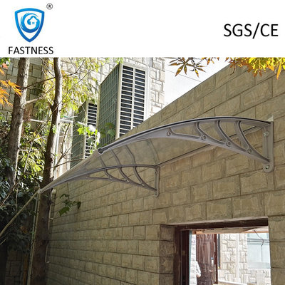 UV Protection Clear Polycarbonate Hollow Board Canopy for Door Awnings