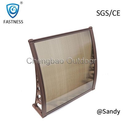 Customized Polycarbonate Commercial Buildings Awnings for Front Door