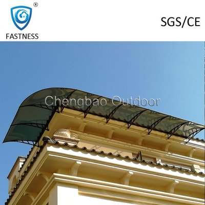 Customized Polycarbonate Commercial Buildings Awnings for Front Door