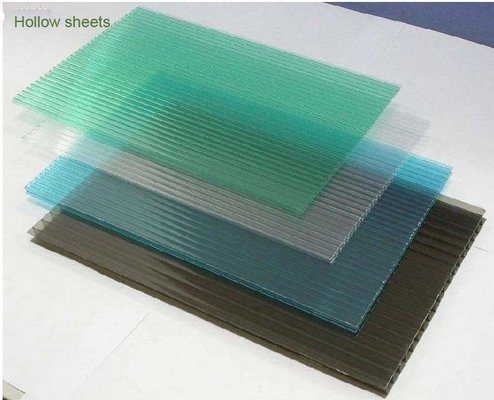 High light tansmission clear greenhouse polycarbonate sheets 1.5mm 1.8mm 2.7mm