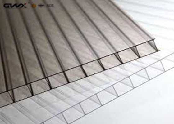 Customized Garden Greenhouse Polycarbonate Sheets Hollow Panels Sound and heat proof