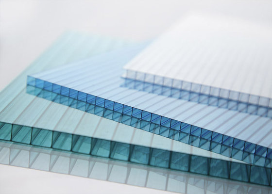 Colored double wall polycarbonate panels , Polycarbpnate Sun Sheets For Greenhouse