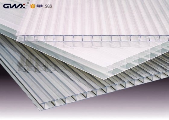 Bayer / Sabic Clear Virgin Material Greenhouse Polycarbonate Sheets Multi wall