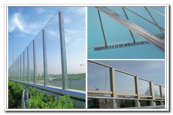 Clear Ge Sabic 2.7mm PC Sheet For Highspeed Road Sound Absorbing Barrier Walls