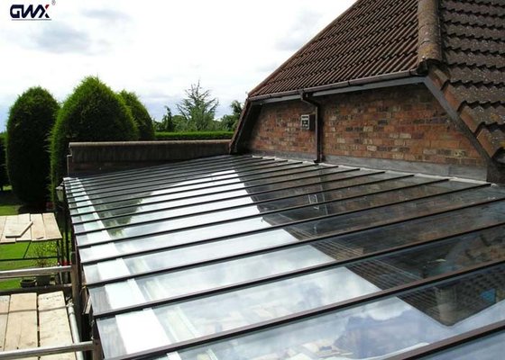 Clear Opal 3.5 Thickness 2.1 Width Polycarbonate Roofing Panels / Sheets