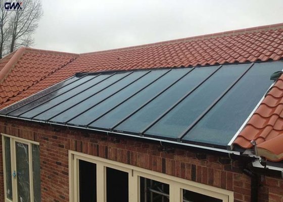 Clear Opal 3.5 Thickness 2.1 Width Polycarbonate Roofing Panels / Sheets