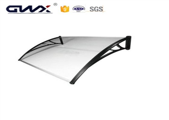 Customized Clear Window / Door Canopy Polycarbonate Awning Panels Light weight