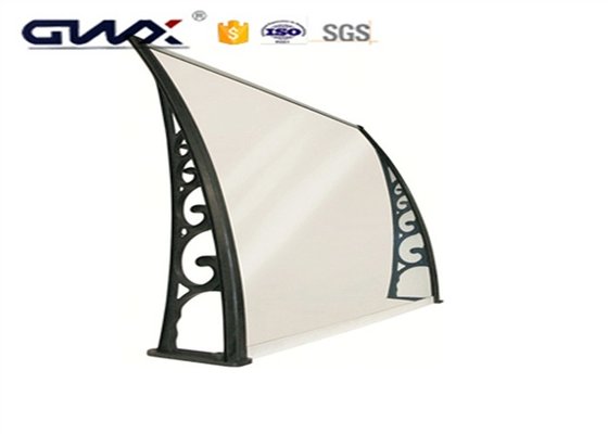 Bayer / Sabic Clear Canopy polycarbonate door awning sheet / panels , PC solid sheet