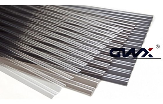 UV Ttransparent polycarbonate corrugated roofing sheet Panels for Sport Playground