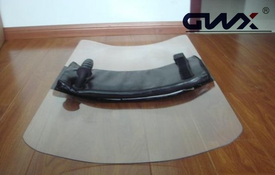 Clear Shatter Proof Unbreakable Polycarbonate Riot Shield with Sound Insulation