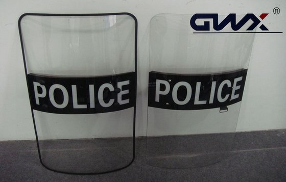 Virgin Bayer Transparent Polycarbonate Riot Shield for police protective equipment