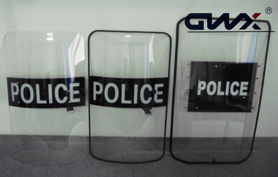 Anti Riot PC solid sheet Transparent Polycarbonate shields 900*500*3.5mm