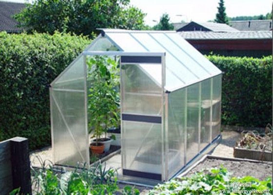 Greenhouse Clear polycarbonate sheeting  , Agricultural Plastic Sheet SGS Approval