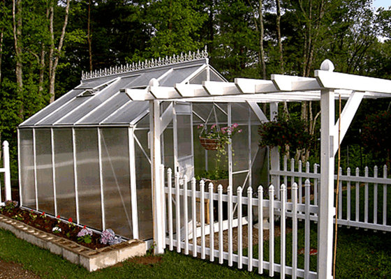 Greenhouse Clear polycarbonate sheeting  , Agricultural Plastic Sheet SGS Approval