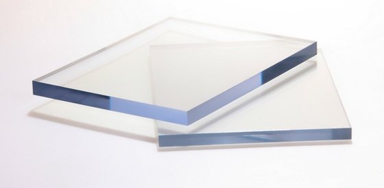 Light weight 4 - 20mm polycarbonate clear roofing sheet / PC solid sheet