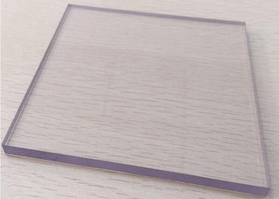 UV Coated Clear Solid Polycarbonate Sheet 3.5mm Twin Wall Roof Sheeting
