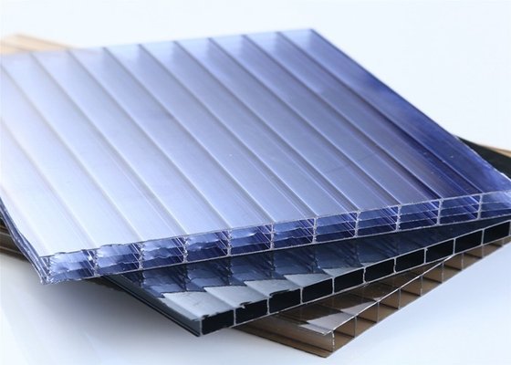 6mm Double Wall Polycarbonate Hollow Sheet Colored Polycarbonate Roof Sheet
