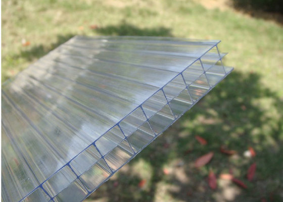 Hollow Greenhouse Sheeting Polycarbonate Roofing Panel Sheeting Sound