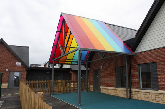 UV Coating Custom Polycarb Roofing Sheets Hollow Polycarbonate Sheet For Roofing
