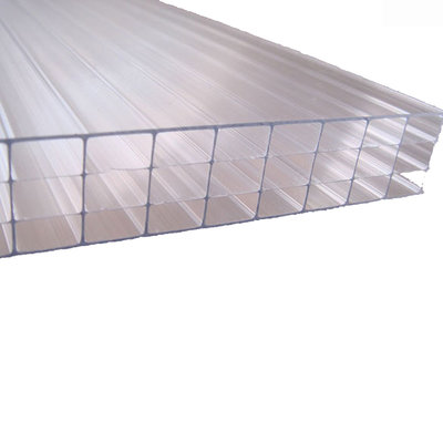4-20mm Transparent Greenhouse Polycarbonate Sheets Multi - wall