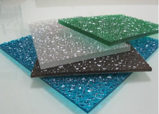 Building Material Plastic Embossed Sheet Roofing Decorative Panel Colored