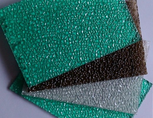 Window Decoration Embossed Polycarbonate Sheet 1.3-15mm Thickness