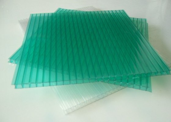 vrigin UV coated Polycarbonate Hollow Sheet honeycomb hollow roofing sheet