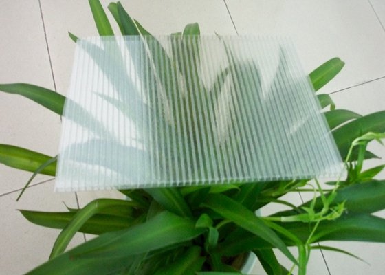 vrigin UV coated Polycarbonate Hollow Sheet honeycomb hollow roofing sheet