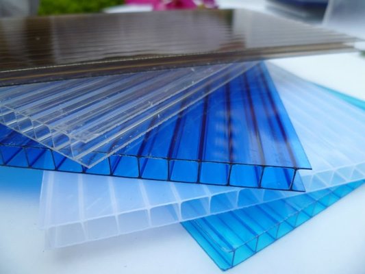 High Way Sound Insulation Polycarbonate Hollow Sheet Panels for Noise Barrier Building Materials
