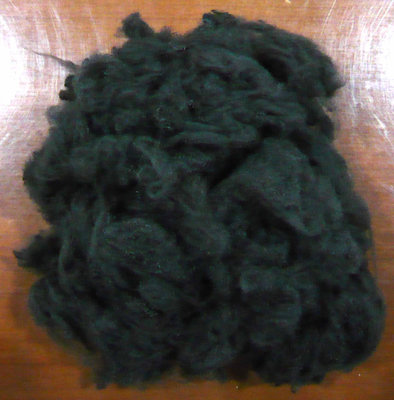 1.5D*51mm Black Needle Punch Fiber ,  Regenerated Polyester Fiber
