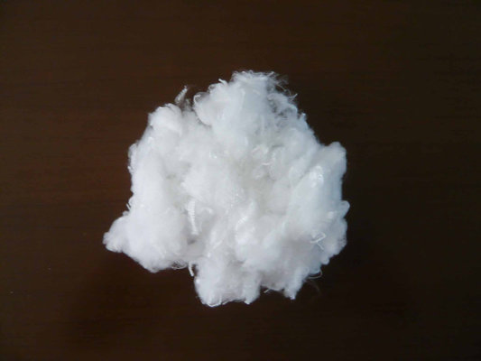 Raw White Micro Denier Fiber For Vortex Spinning Yarn 1.0D 38mm