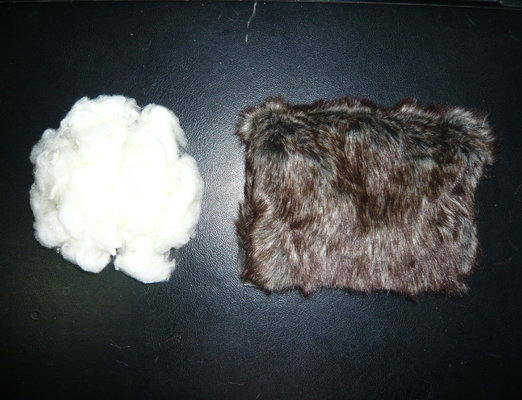 Bosilun Special Fiber Used In Fake Fur / Faux Fur 3 Denier 28MM