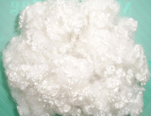 Non Woven Hollow Polyester Staple Fiber , 6D x 64 MM HCS Recycled