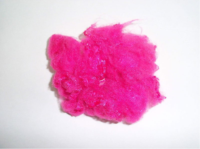 Non - woven Dyed Polyester Staple Fiber with 1.2 - 6 deniers, 32mm, 38mm, 51mm, 76mm