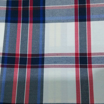 100% 40s,32s cotton yarn dyed/plaid/tartan/check fabric for men shirting fabric