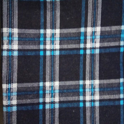 red black check pattern fabric/plaid/stripe tartan shirt fabric 100% cotton yarn dyed flannel fabric price
