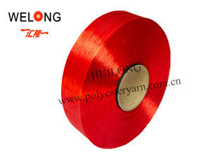 150/96 trilobal bright dope dyed polyester fdy yarn
