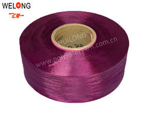 dope dyed polyester fdy yarn chinese color yarn