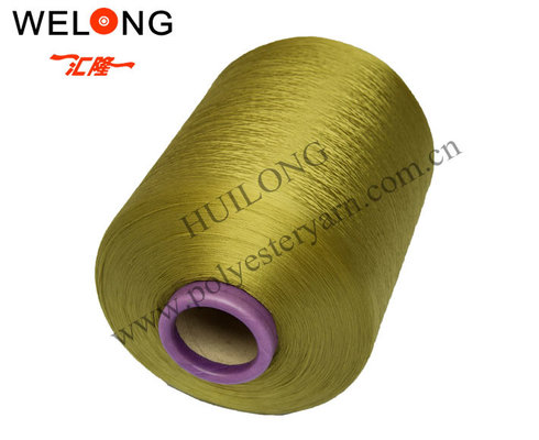 Dope dyed PES textured yarn 300D/96F non intermingle dty yarn