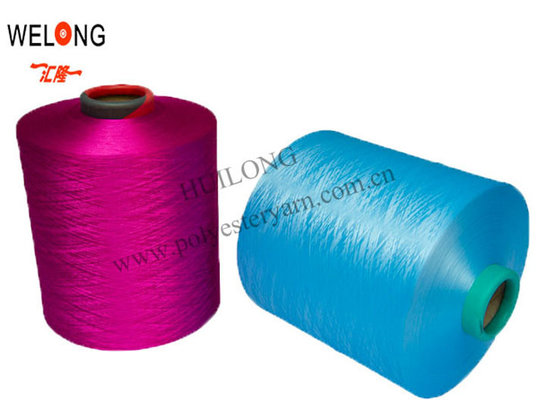 300D trilobal bright dope dyed polyester yarn dty