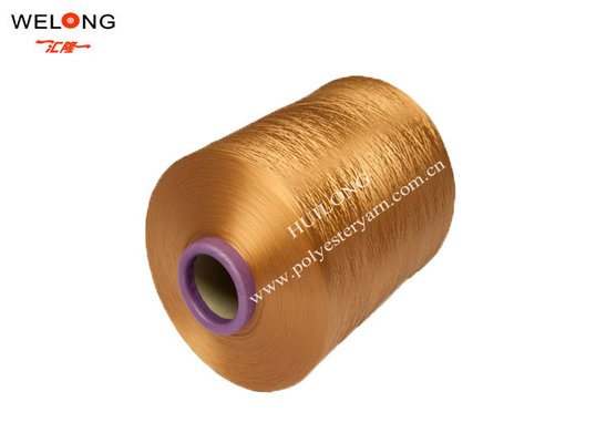 100 polyester draw textured yarn DTY non or high intermingle