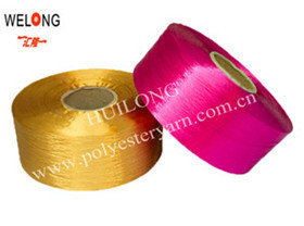 Colored 300D hollow fdy yarn used in rope save cost