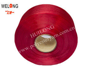 Colored 600D trlobal bright fdy yarn used in sofa fabric