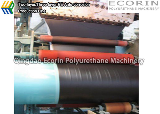 Large Insulation PE Anticorrosive Equipment / Corrosion Resistant Spray Machine
