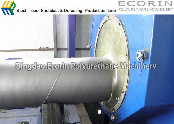 48 - 1400 Mm Steel Shot Blasting Machine Derusting / Shot Blast Equipment