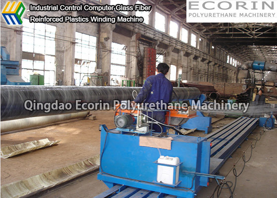 Industrial Glass Fiber Reinforced Plastics Winding Machine Computer Control